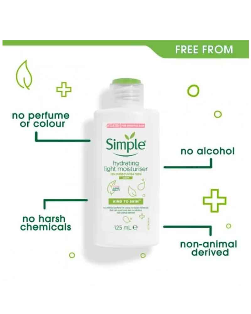 Simple Kind to Skin Hydrating Light Moisturiser (125gm) - Shajshop ...